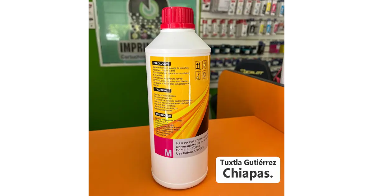 LITRO DE TINTA UNIVERSAL MAGENTA