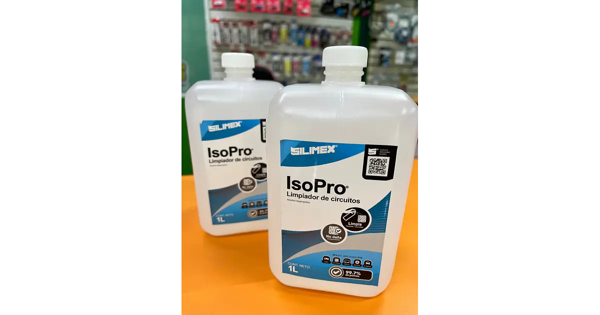 Alcohol Isopropílico SILIMEX ALCOHOL ISO, Azul, Alcohol Isop