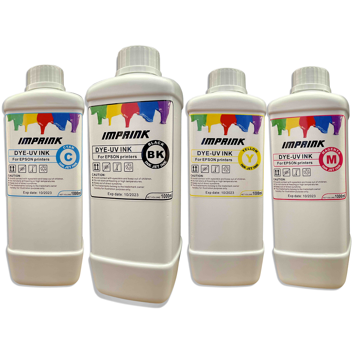 Tinta Dye Uv Para Impresoras Epson Ecotank Valor X Litro
