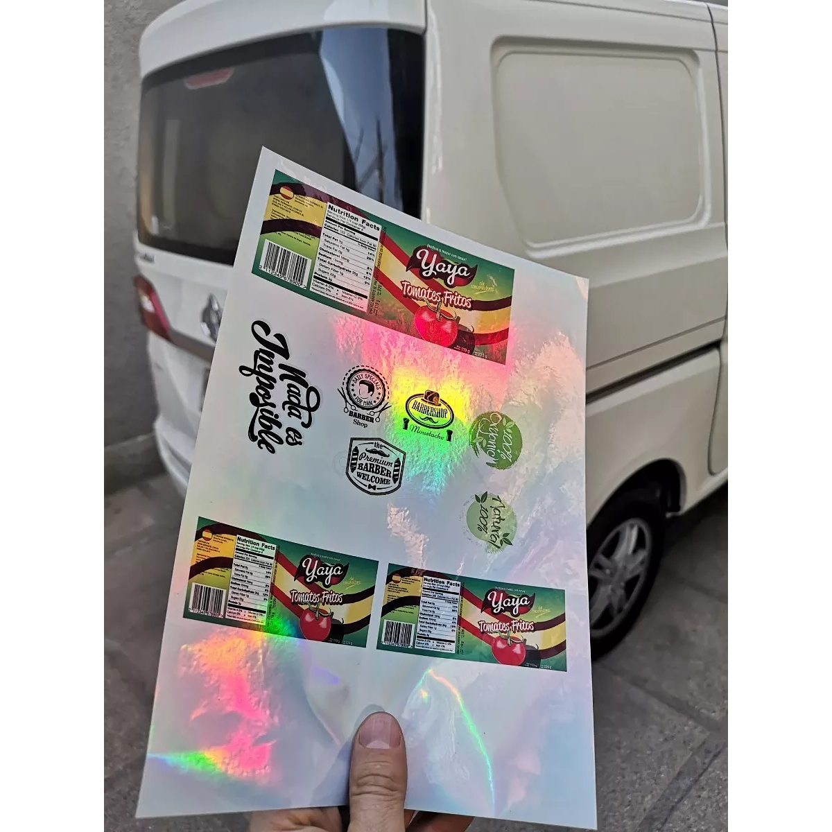 Vinilo Adhesivo Tornasol