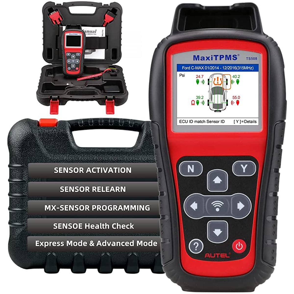 herramienta de diagnóstico TPMS 2023 para sensores