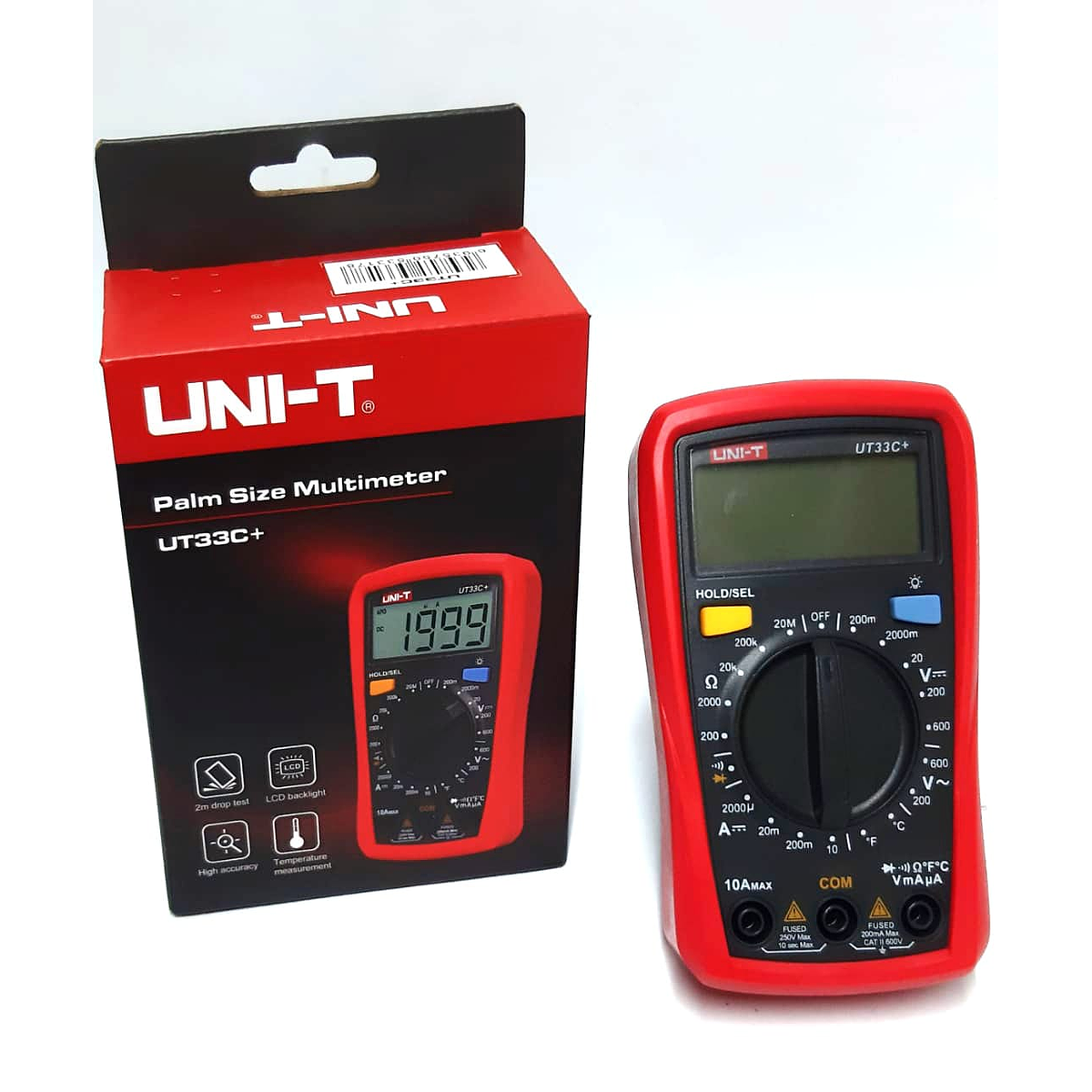 MULTIMETRO DIGITAL CON POTENCIOMETRO UT33C