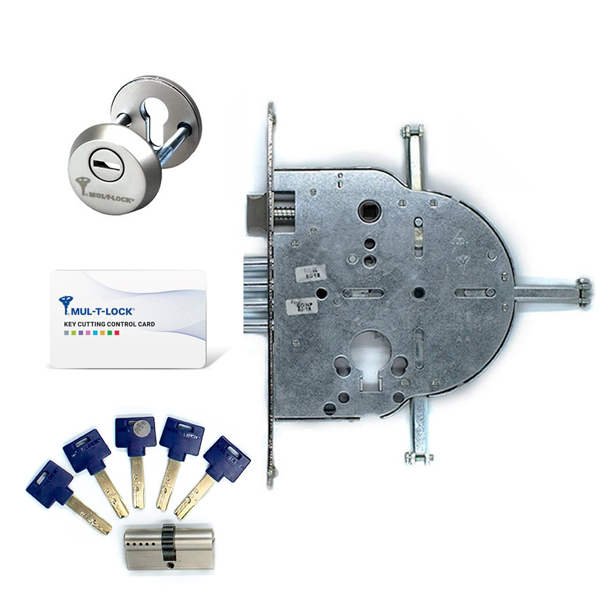 Conjunto Cerradura MTL 265 Euro 5 Llaves