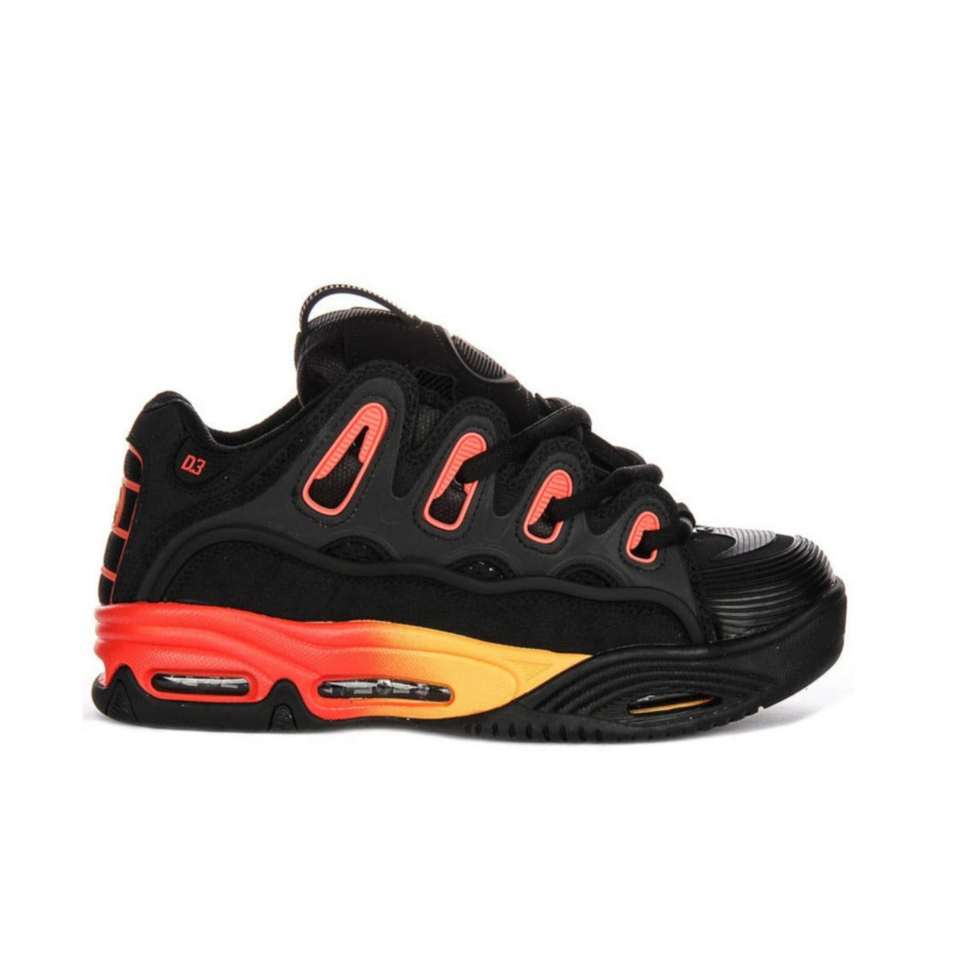 Zapatillas Osiris D3 2001 black/orange/black