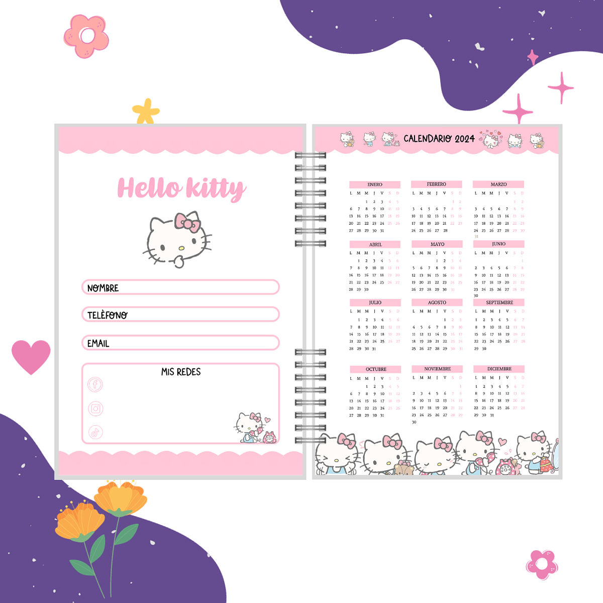 Planner Hello Kitty