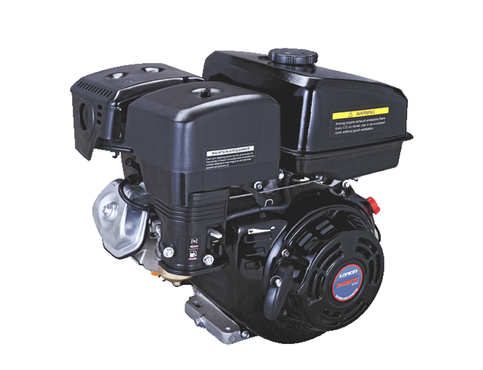 Motor Loncin 15 HP Gasolina Partida/ Eléctrica