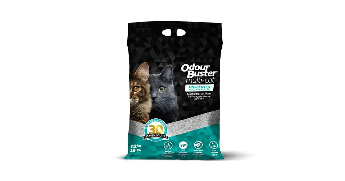 Odour Buster Multicat 12 kg | La Mejor Arena para Gatos