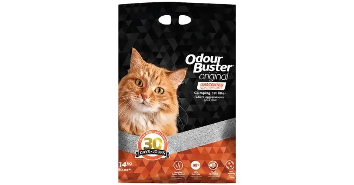 Odour Buster Original Cat Litter 14 kg - La Mejor Arena