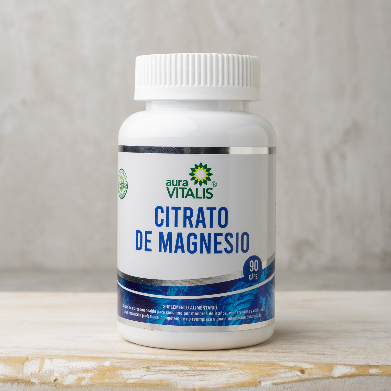 Cápsulas de Citrato de magnesio 90 cápsulas