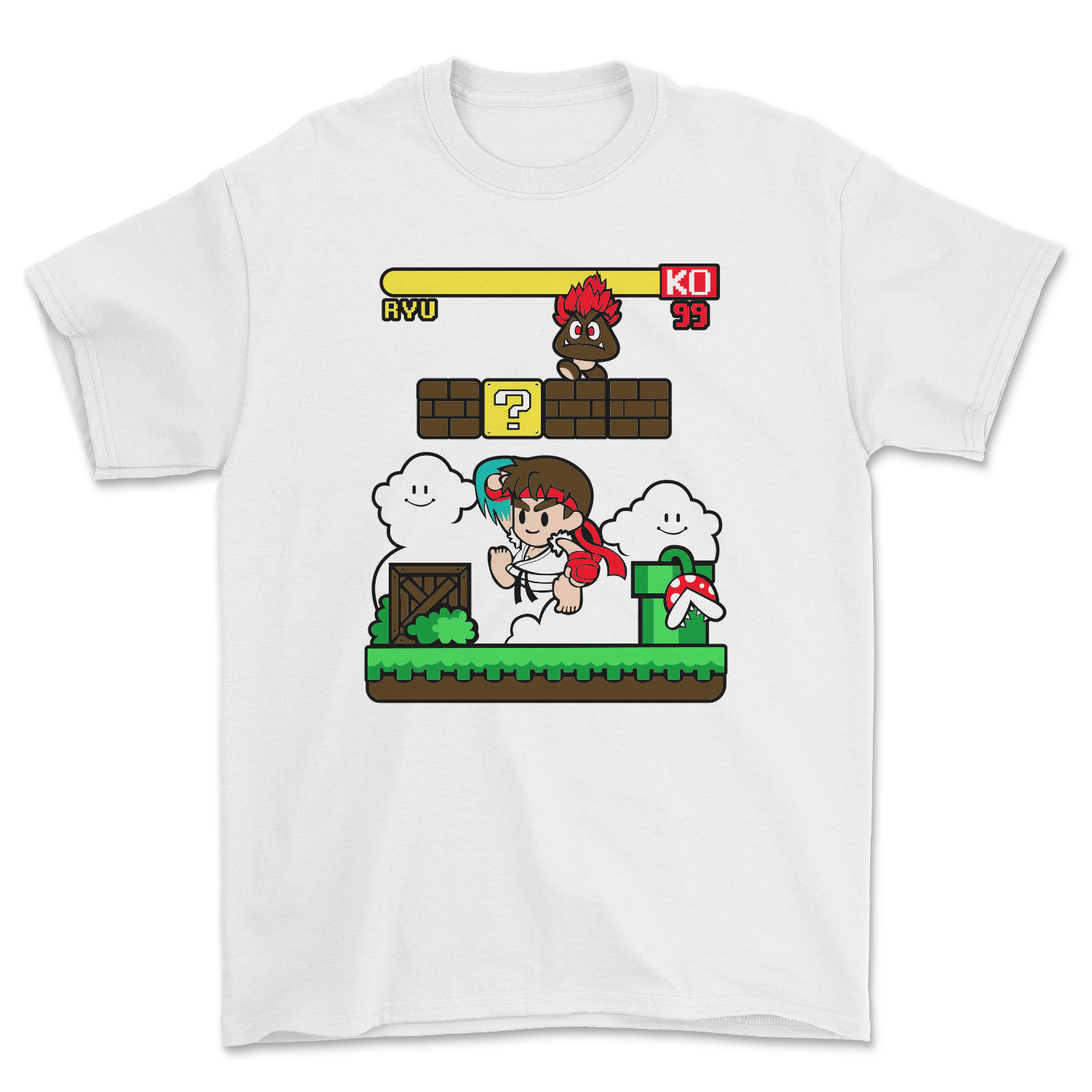 Polera Super Mario / Ryu Street Fighter