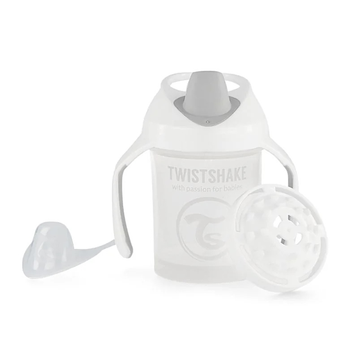Vaso minicup blanco 230 ml Twistshake