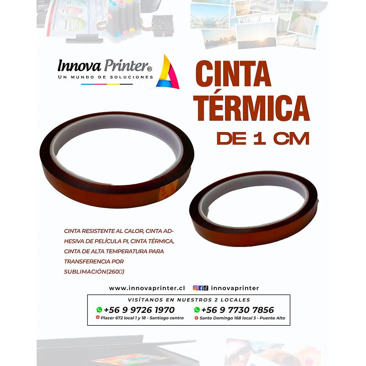 CINTA TERMICA 1CM