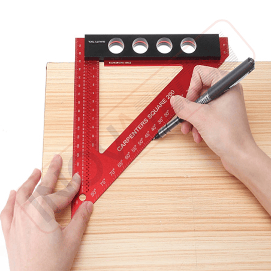 Regla Triangular Aluminio