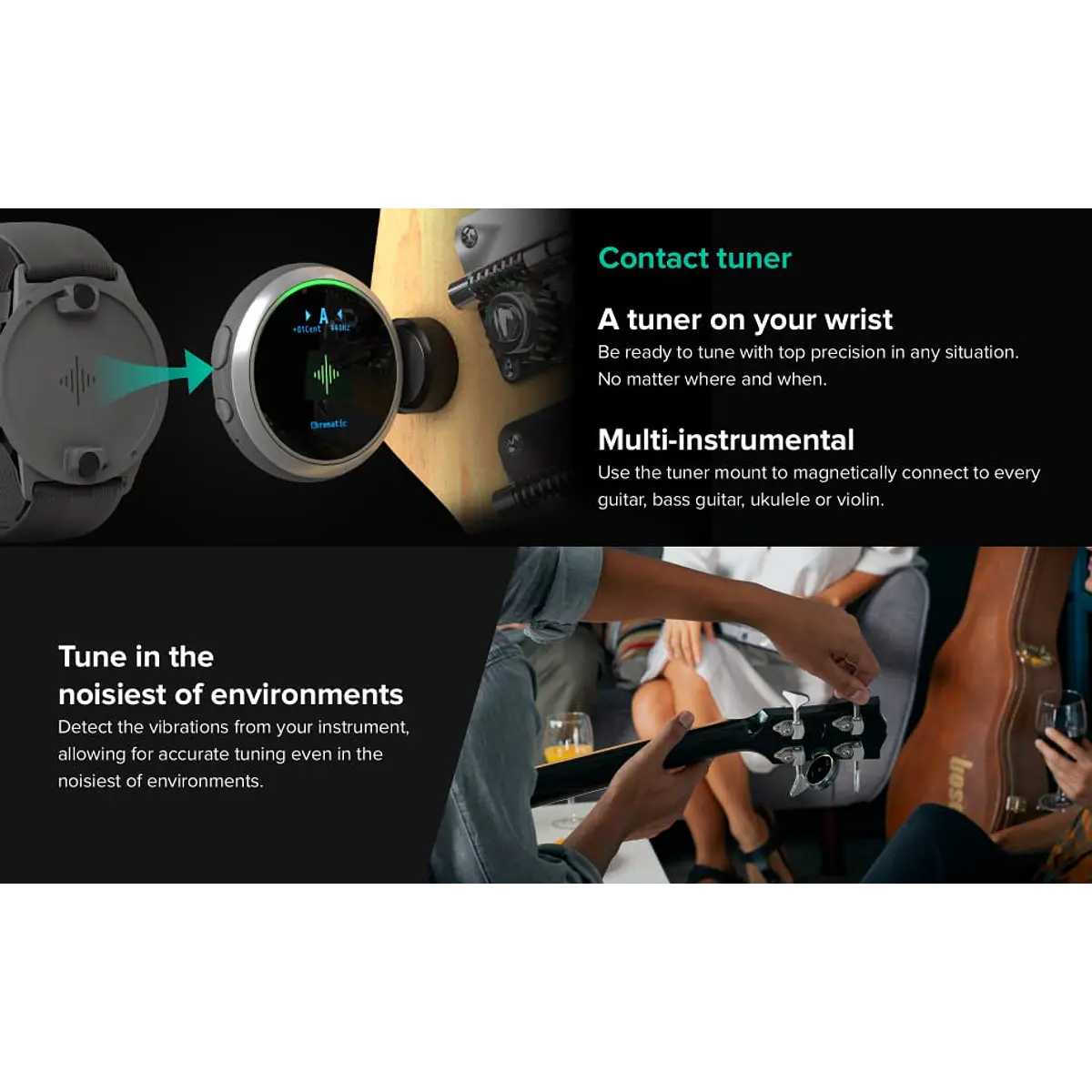 SOUNDBRENNER CORE SMART WATCH METRONOMO INTELIGENTE