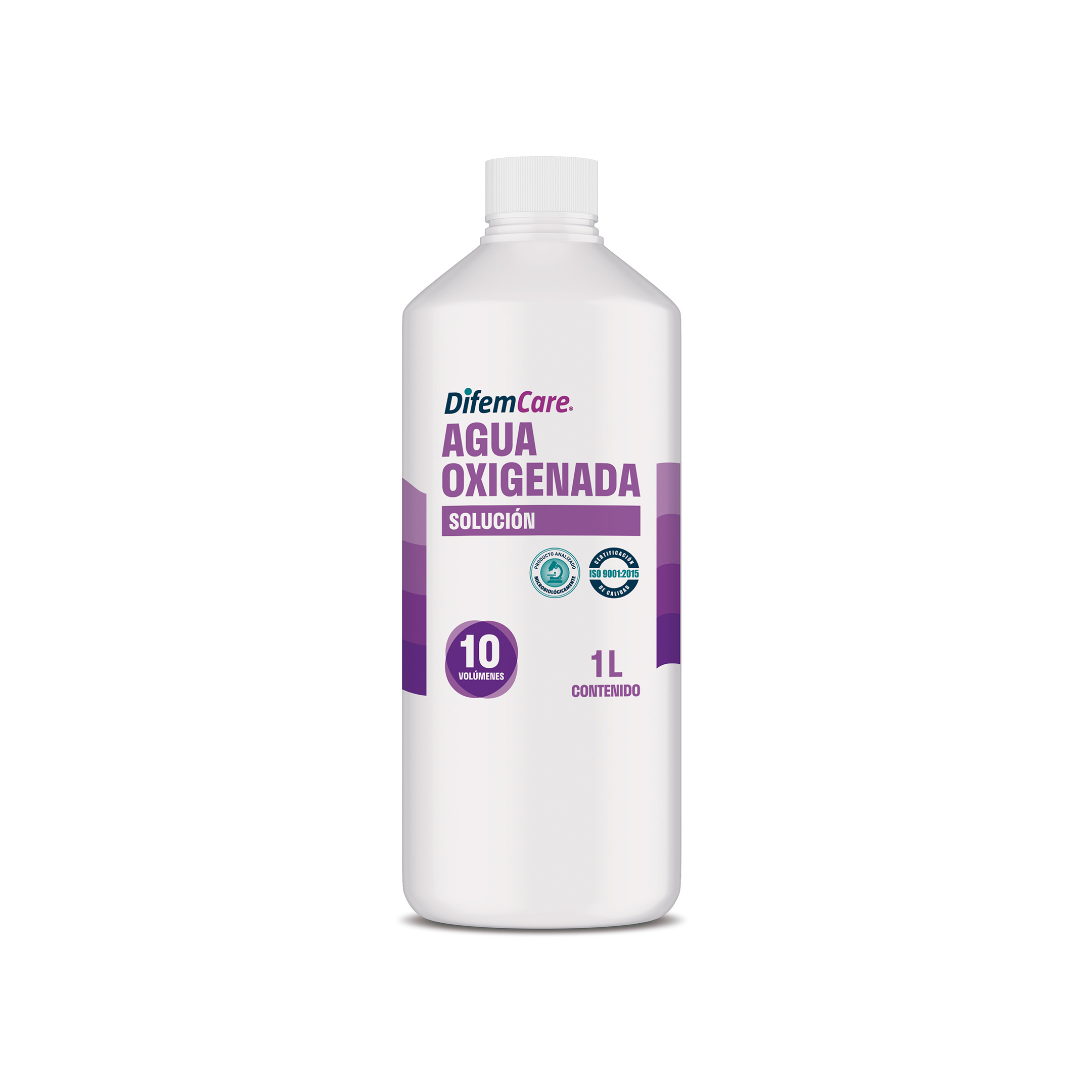Agua oxigenada 10 volúmenes 1l