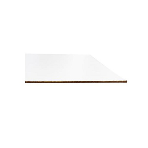 Mdf Durolac Unicolor Blanco 3mm 1.22 x 2.44 mts