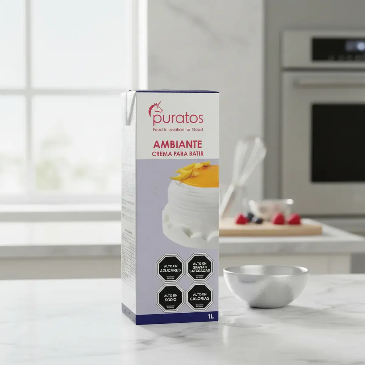 Crema Ambiante Mix Vegetal (1 litro) Puratos