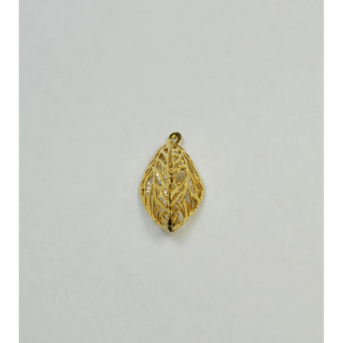 HOJA TROQUELADA BAÑO DE ORO 14X20