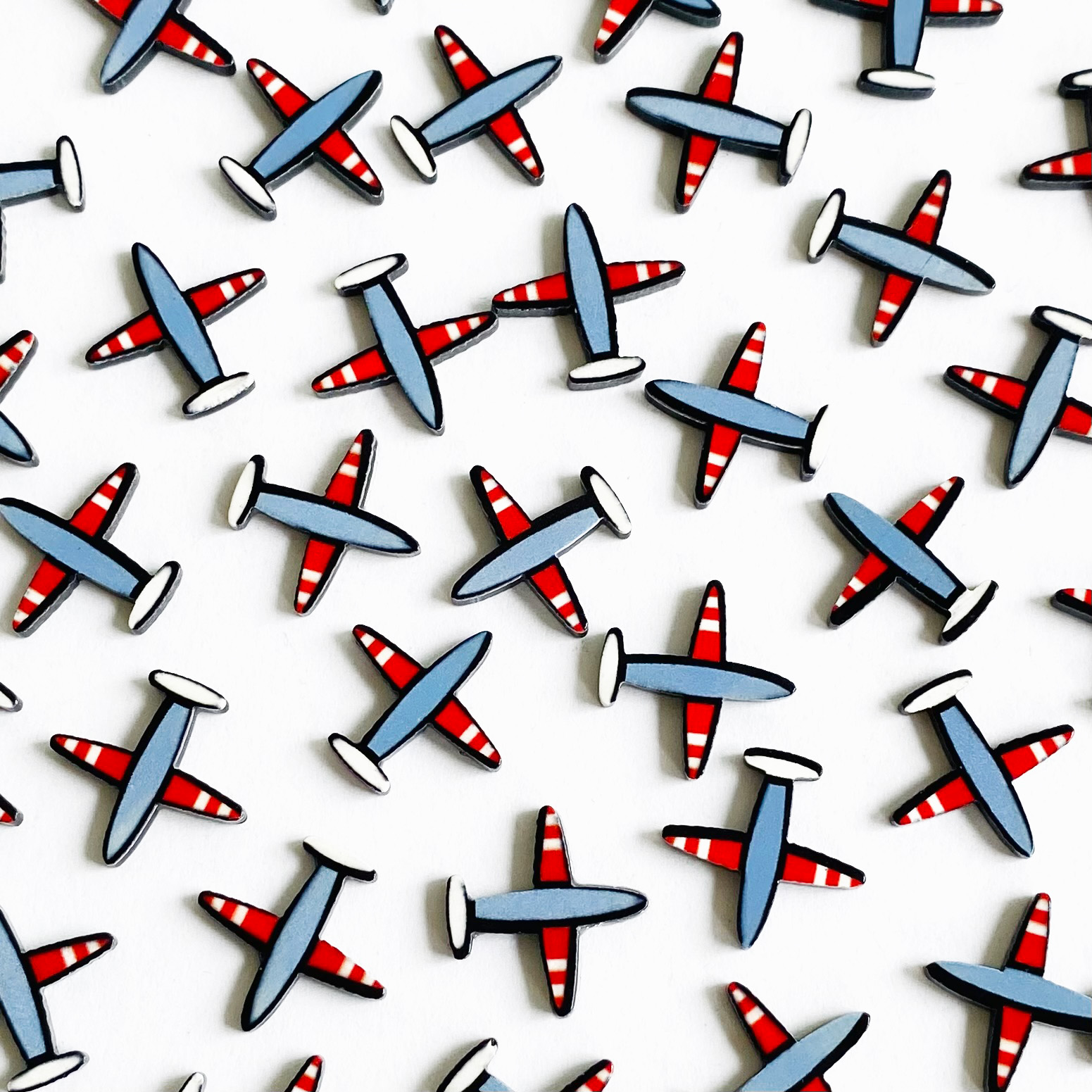 PIN AVIÓN ACRÍLICO