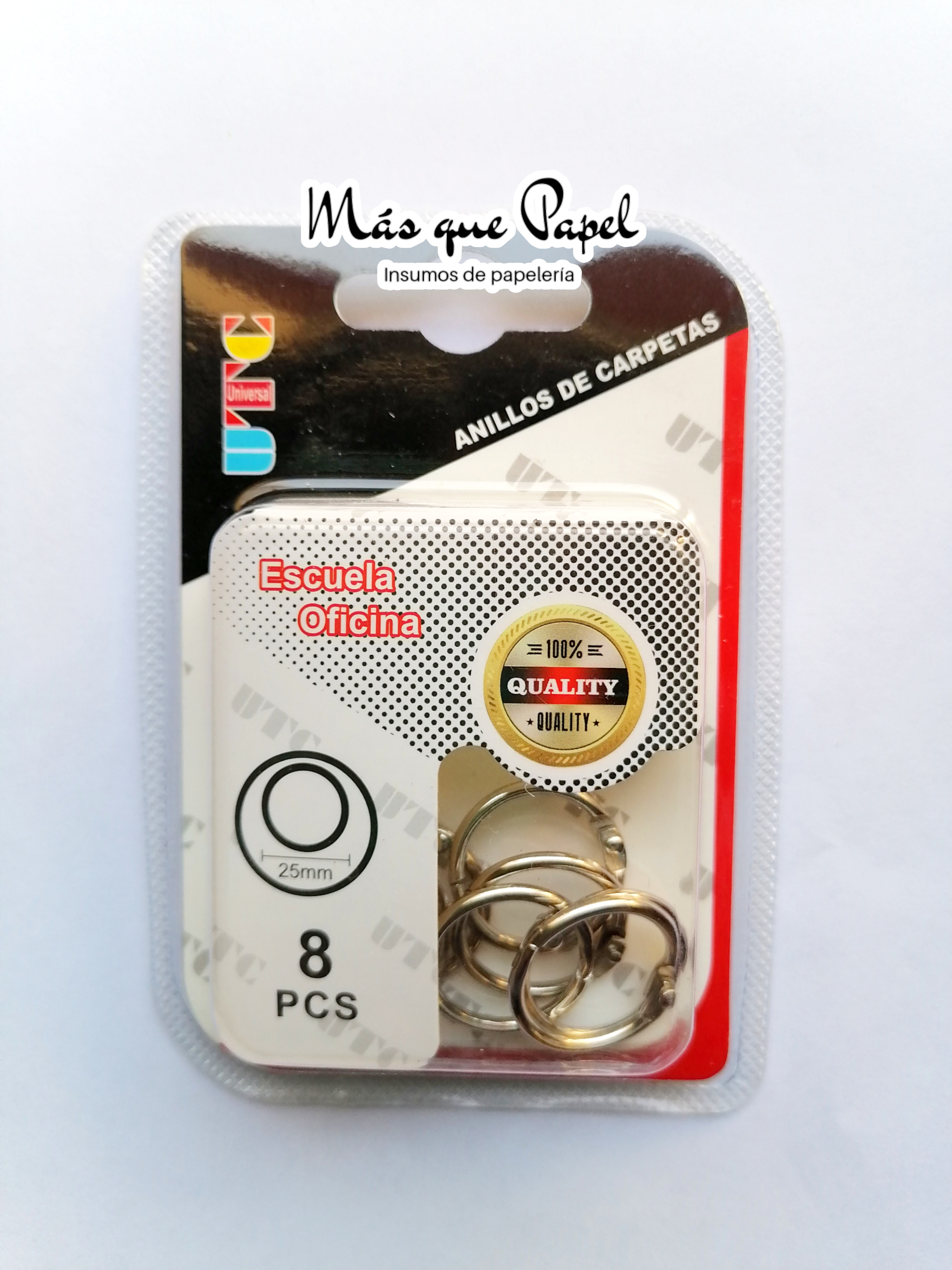 Argollas de encuadernación