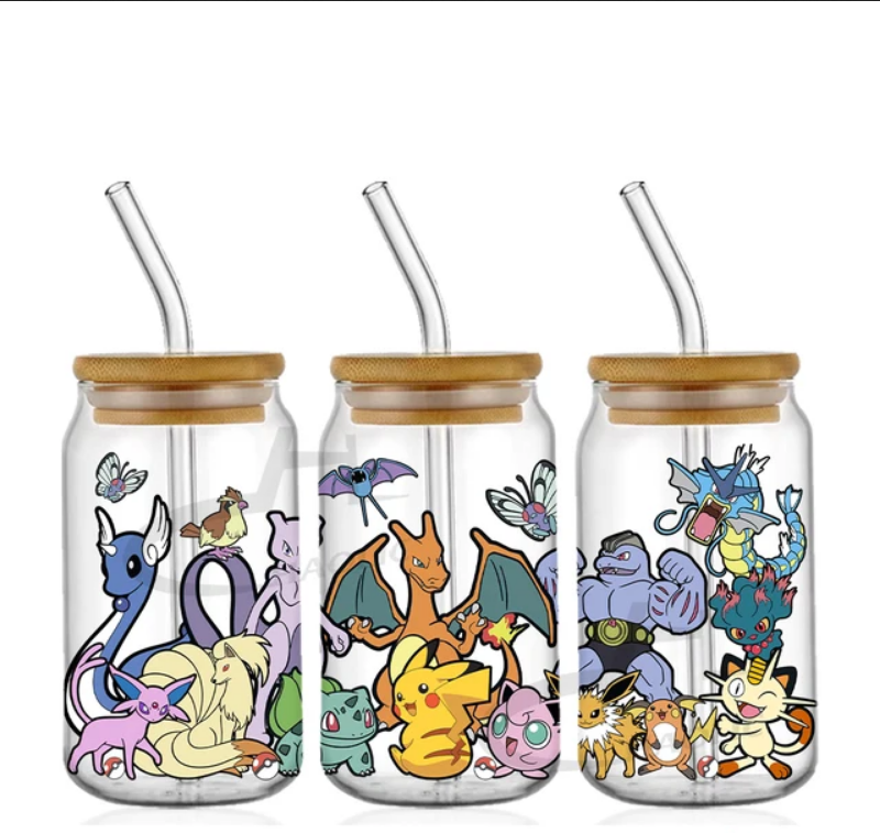 Lámina DTF UV Pokemon