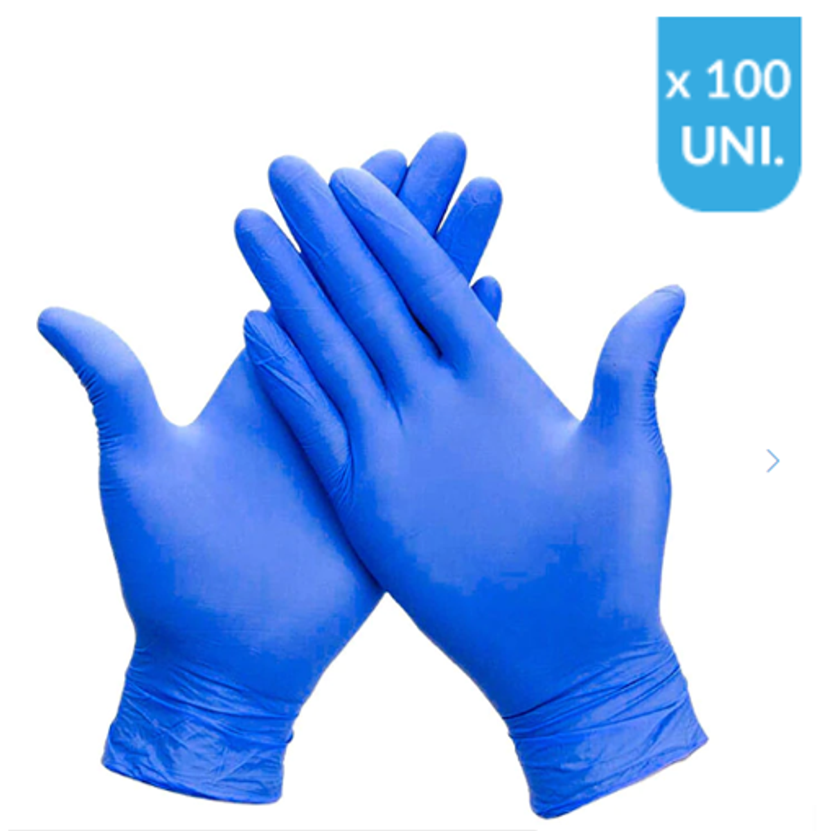 Guantes NITRILO AZUL / Talla M / Caja X 100 Unidades