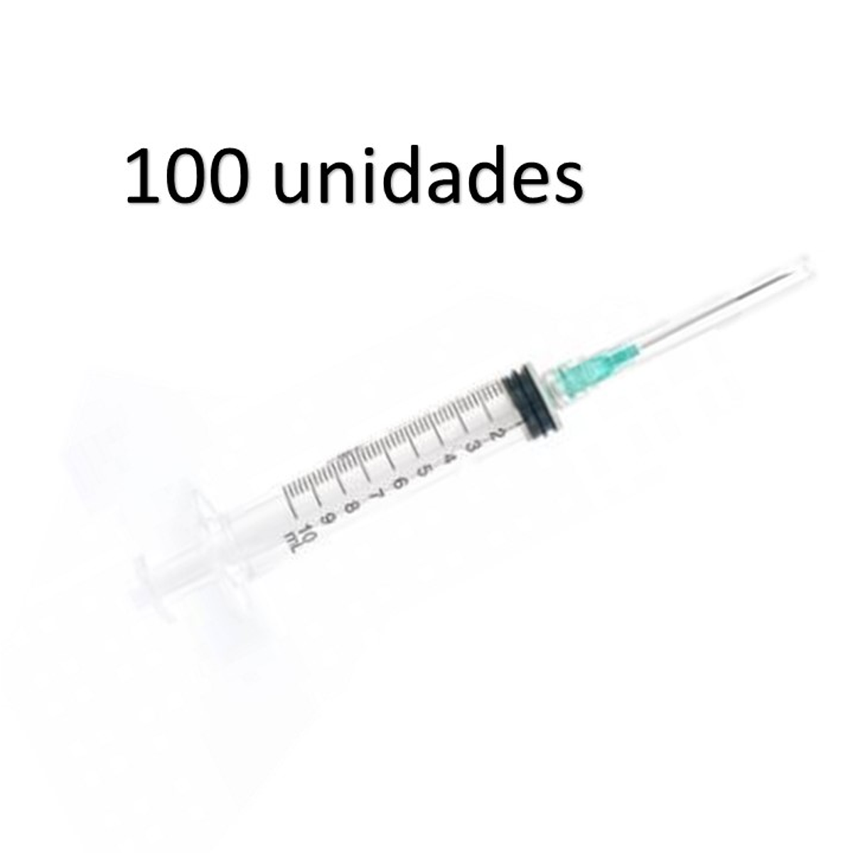 Caja X100 Und Jeringa Desechable Luer Lock 10cc 21g X 1 ½