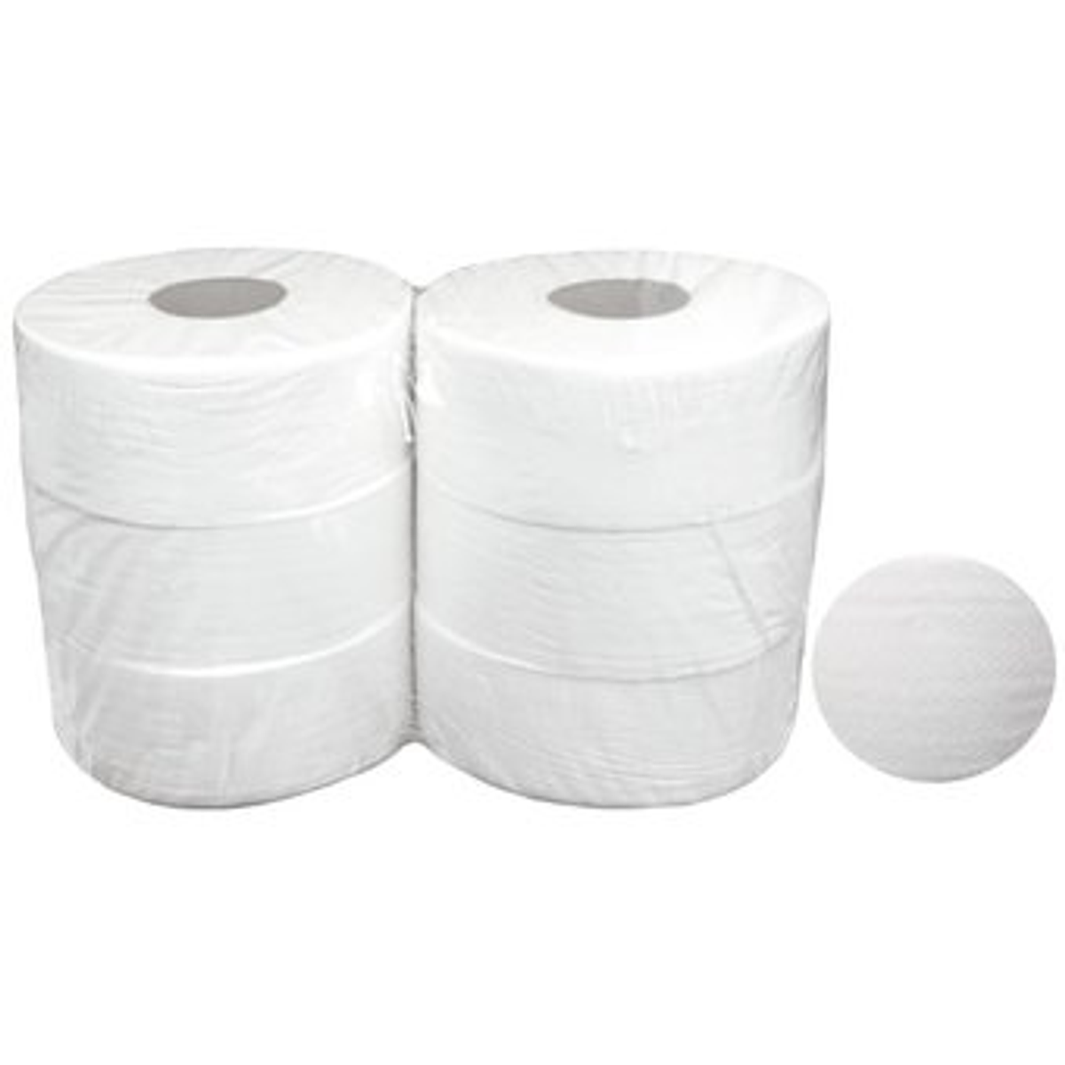 Papel Higiénico Industrial Pack 6 Unidades de 200 Mts c/u.