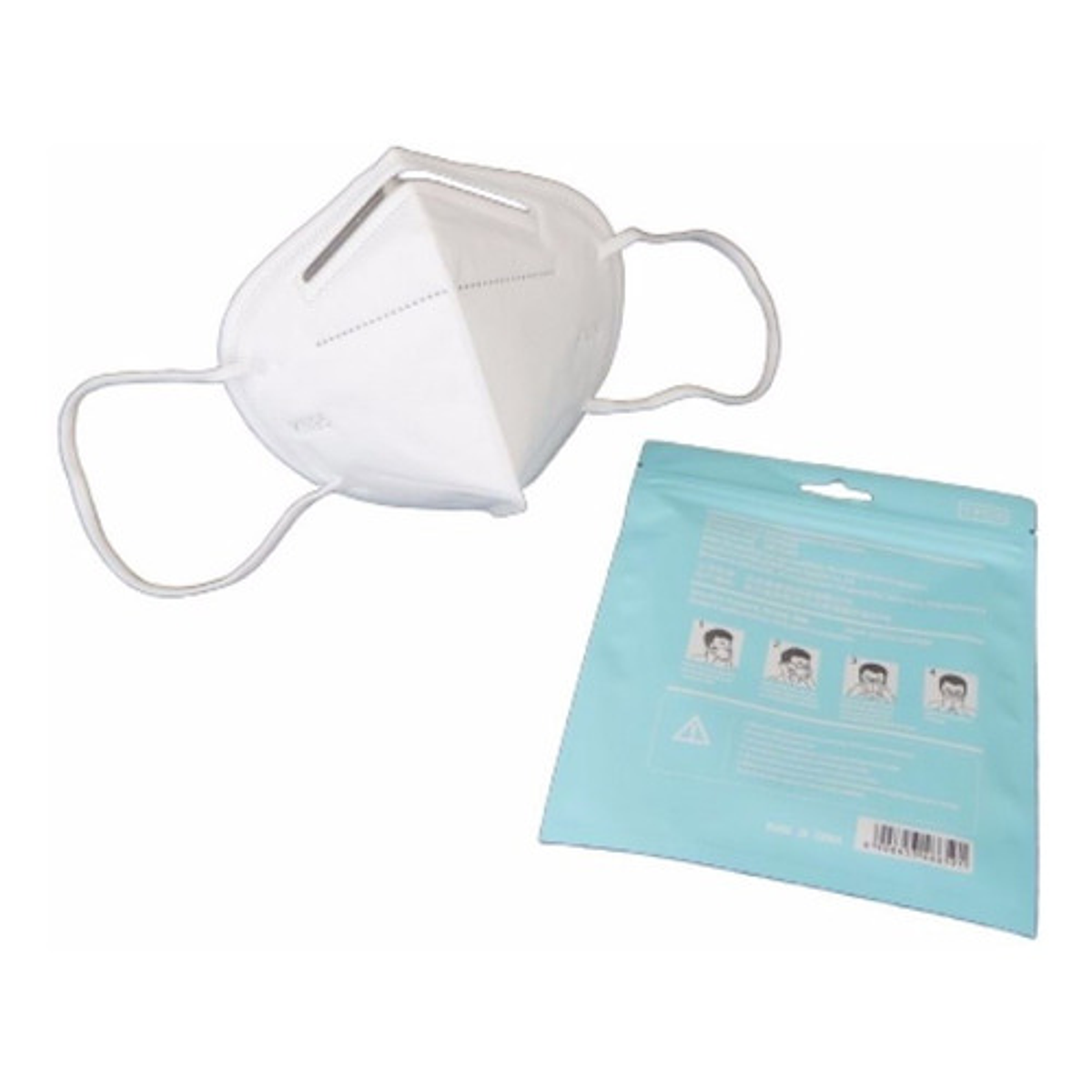 Cubrebocas Mascarilla N95 Kn95 Fda 20 Pz Empaque Individual