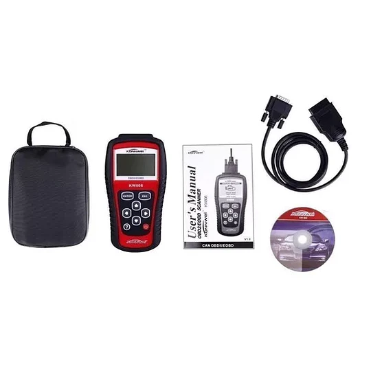 Escaner Automotriz Konnwei Kw808 Obd2 / Eobd Multimarcas ...