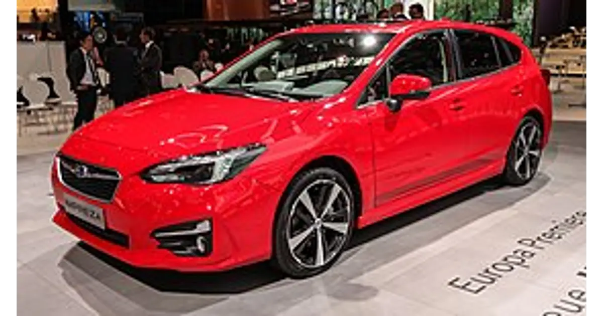 Manual De Taller Subaru Impreza (2016–2019) Ingles