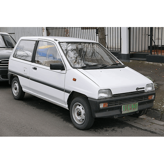 Manual De Despiece Subaru Rex (1986–1992) Español