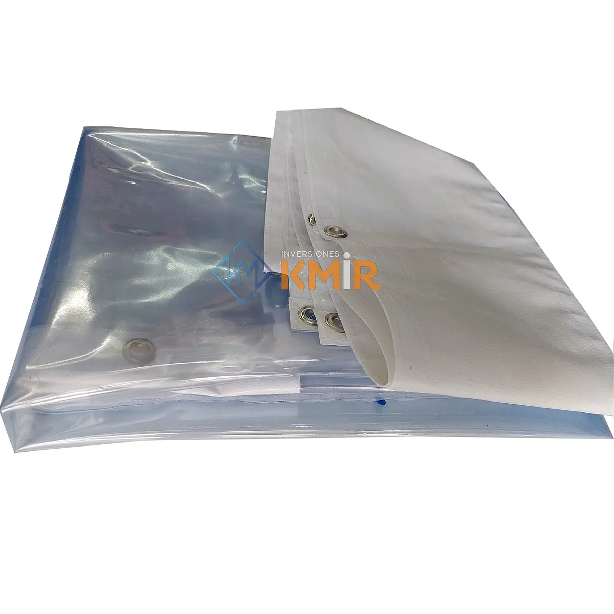 Paredes Transparentes para Toldo 3x3 con Anillos Metálicos