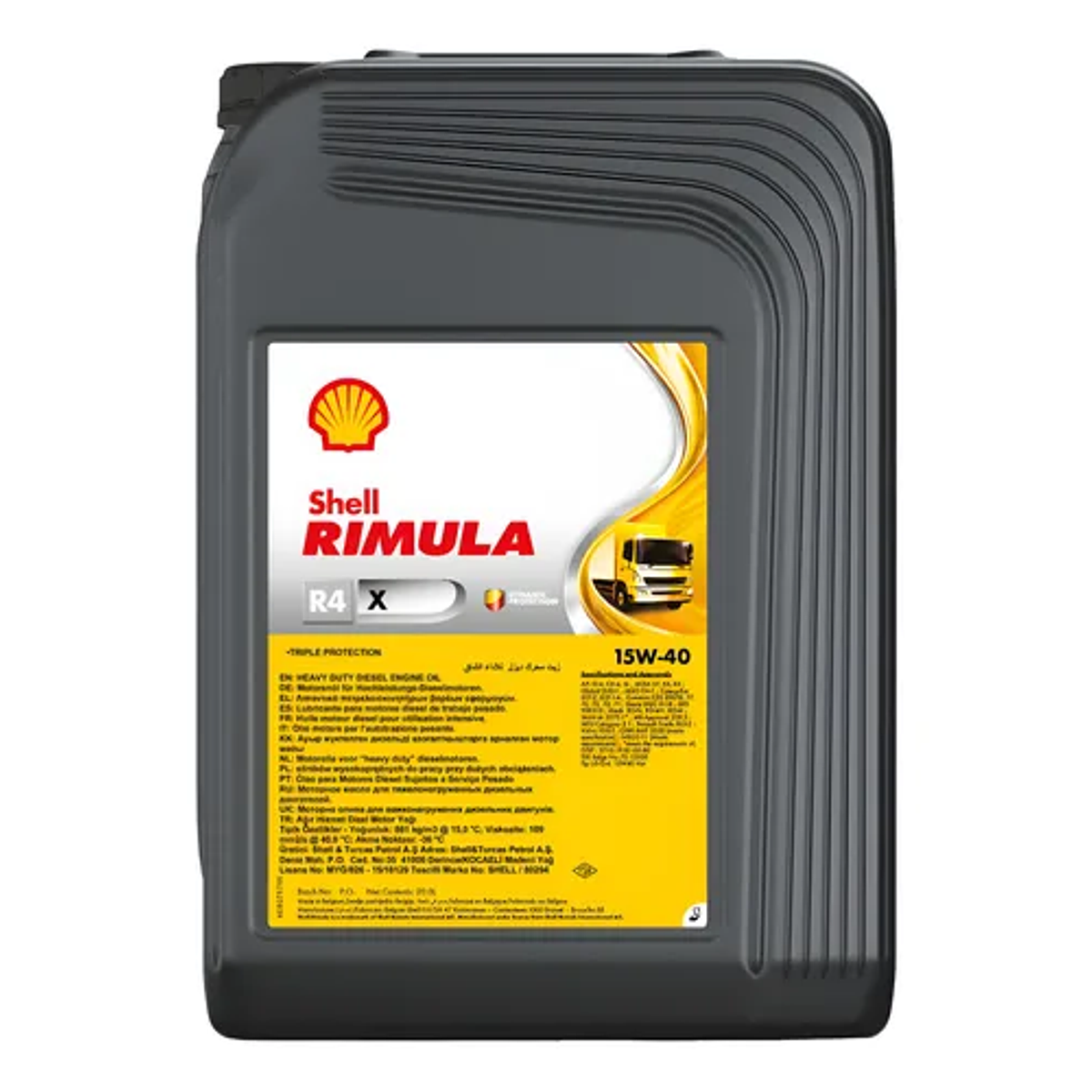 Shell Rimula R4 X 15W40 20L