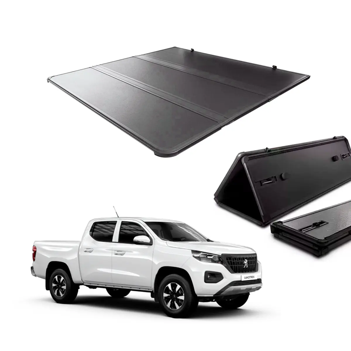Tapa Rígida Plegable Peugeot Landtrek 2021 2025 Changan Hunt