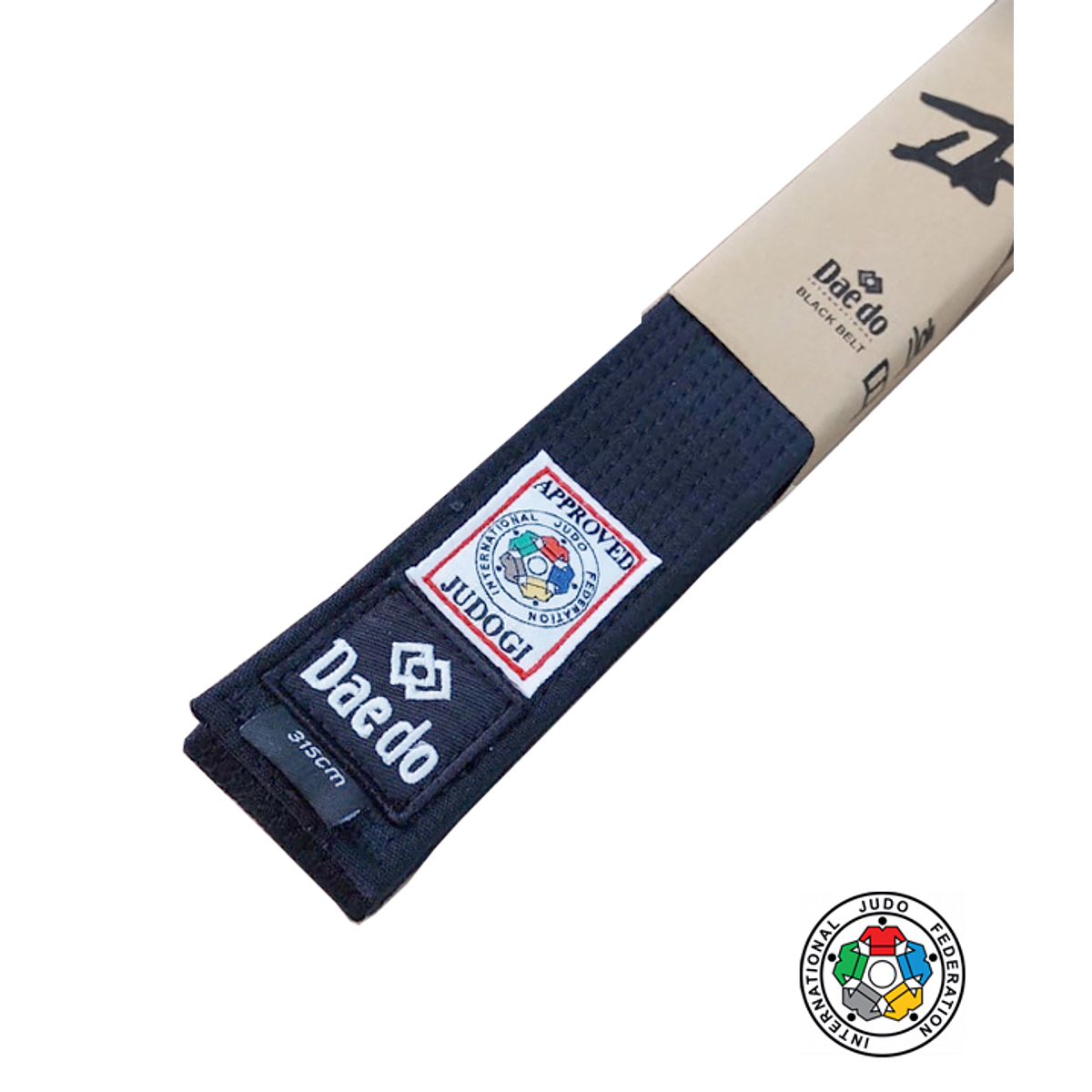Cinturón Negro Judo IJF Daedo