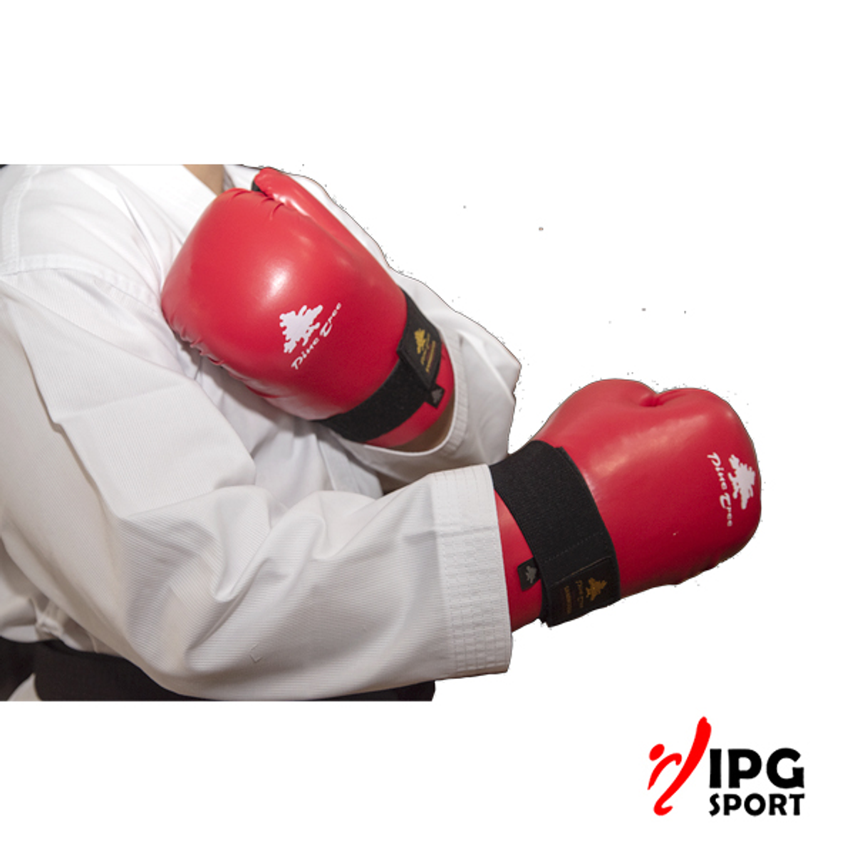 Guantillas taekwondo ITF Pine Tree Rojo - Azul