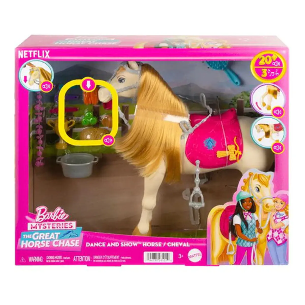 Barbie Dance And Show Caballo Mattel Original Ddnp | ISA TOYS CHILE