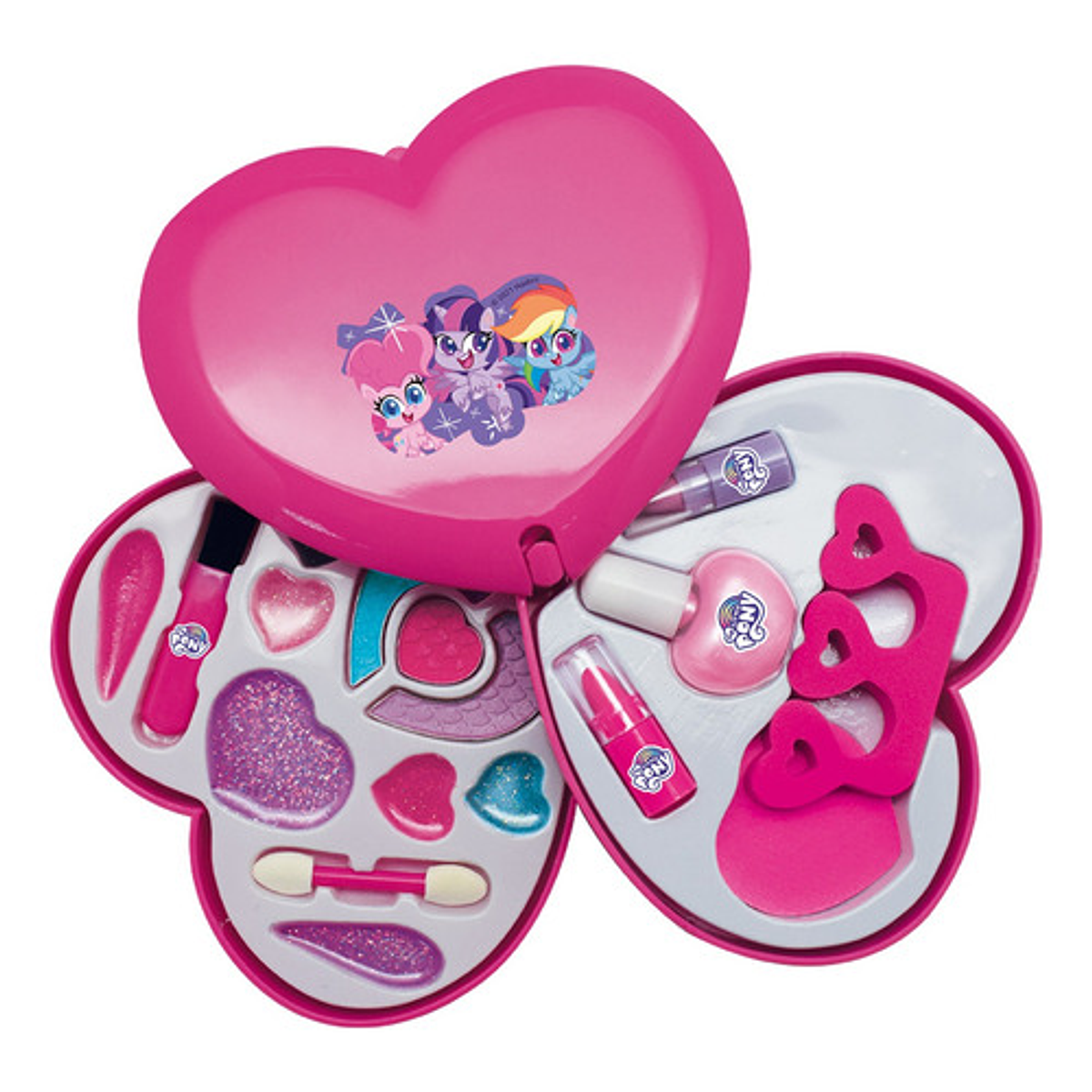 Set De Maquillaje Y Manicure Corazon 2 Pisos My Little Pony | ISA TOYS ...