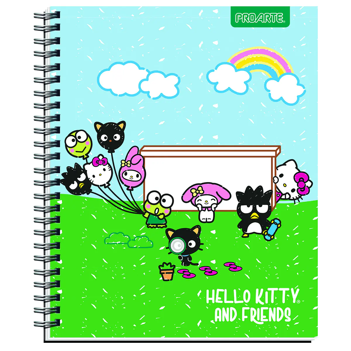 CUADERNO UNIVERSITARIO HELLO KITTY AND FRIENDS PACK | ISA TOYS CHILE