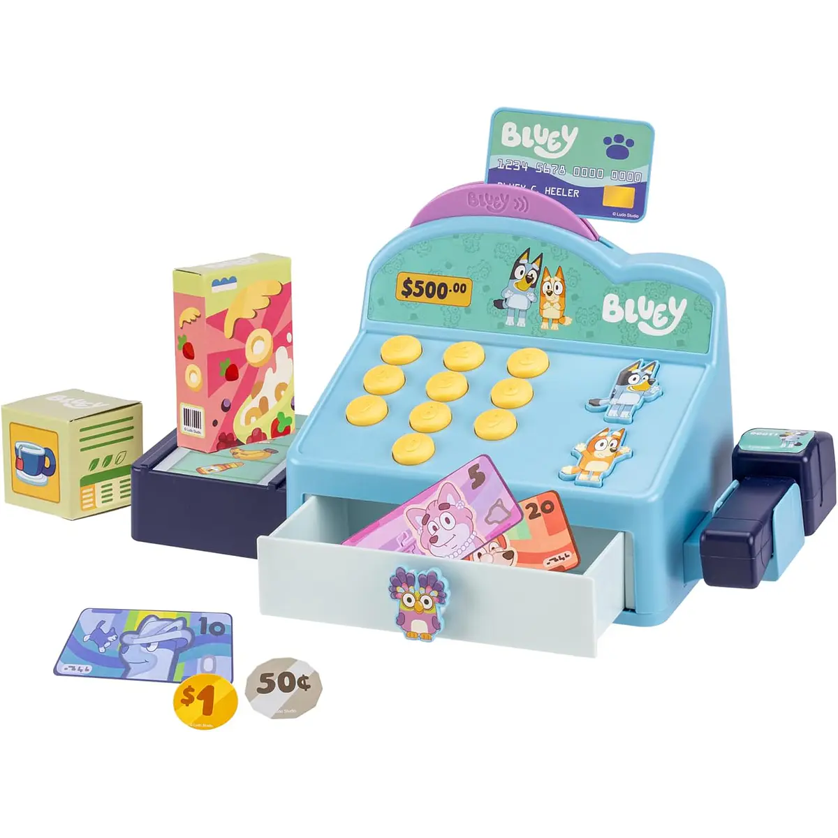 BLUEY CAJA REGISTRADORA CON SONIDOS | ISA TOYS CHILE