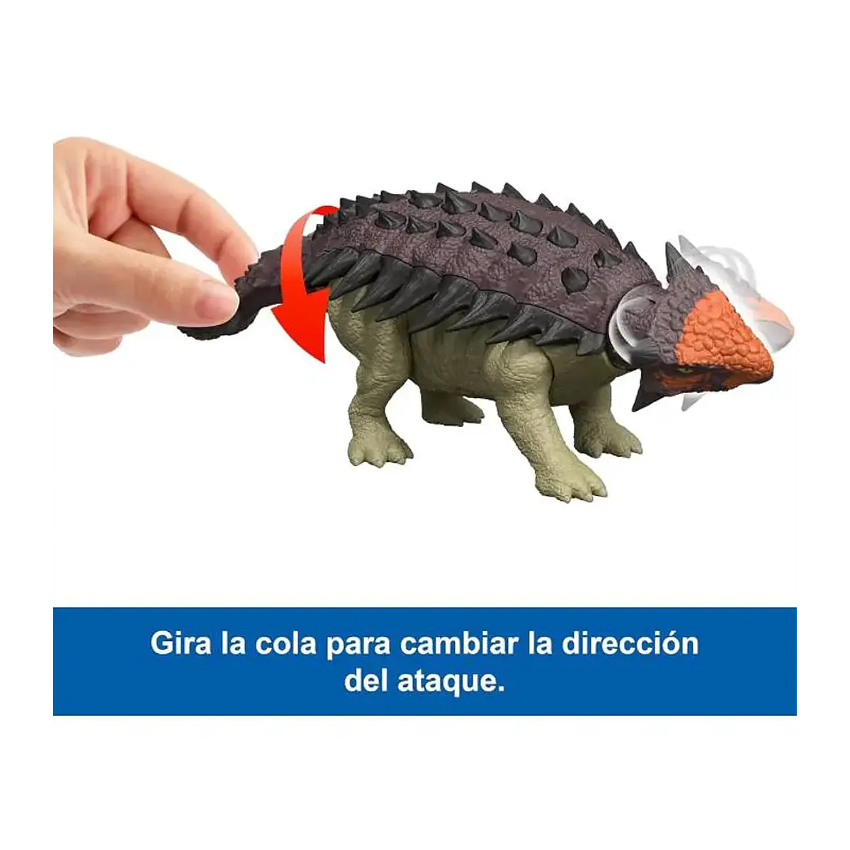 Jurassic World Ankylosaurus, Ruge Y Ataca | ISA TOYS CHILE