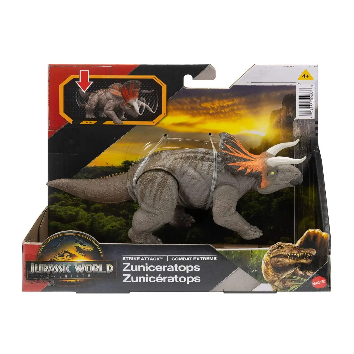 JURASSIC WORLD ZUNICERATOPS REBIRTH | ISA TOYS CHILE