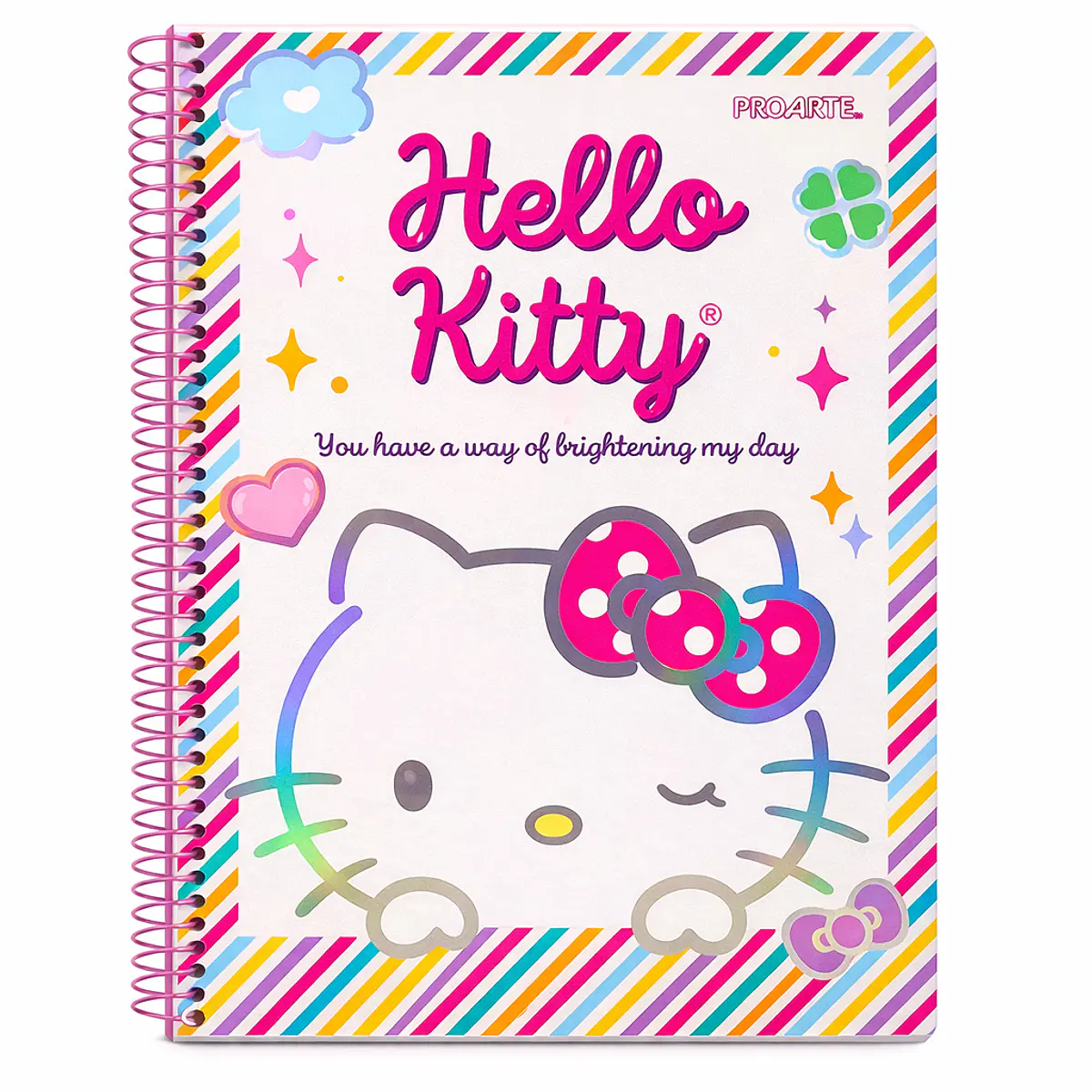 Cuaderno Carta Hello Kitty Proarte 120 Hojas 7mm | ISA TOYS CHILE