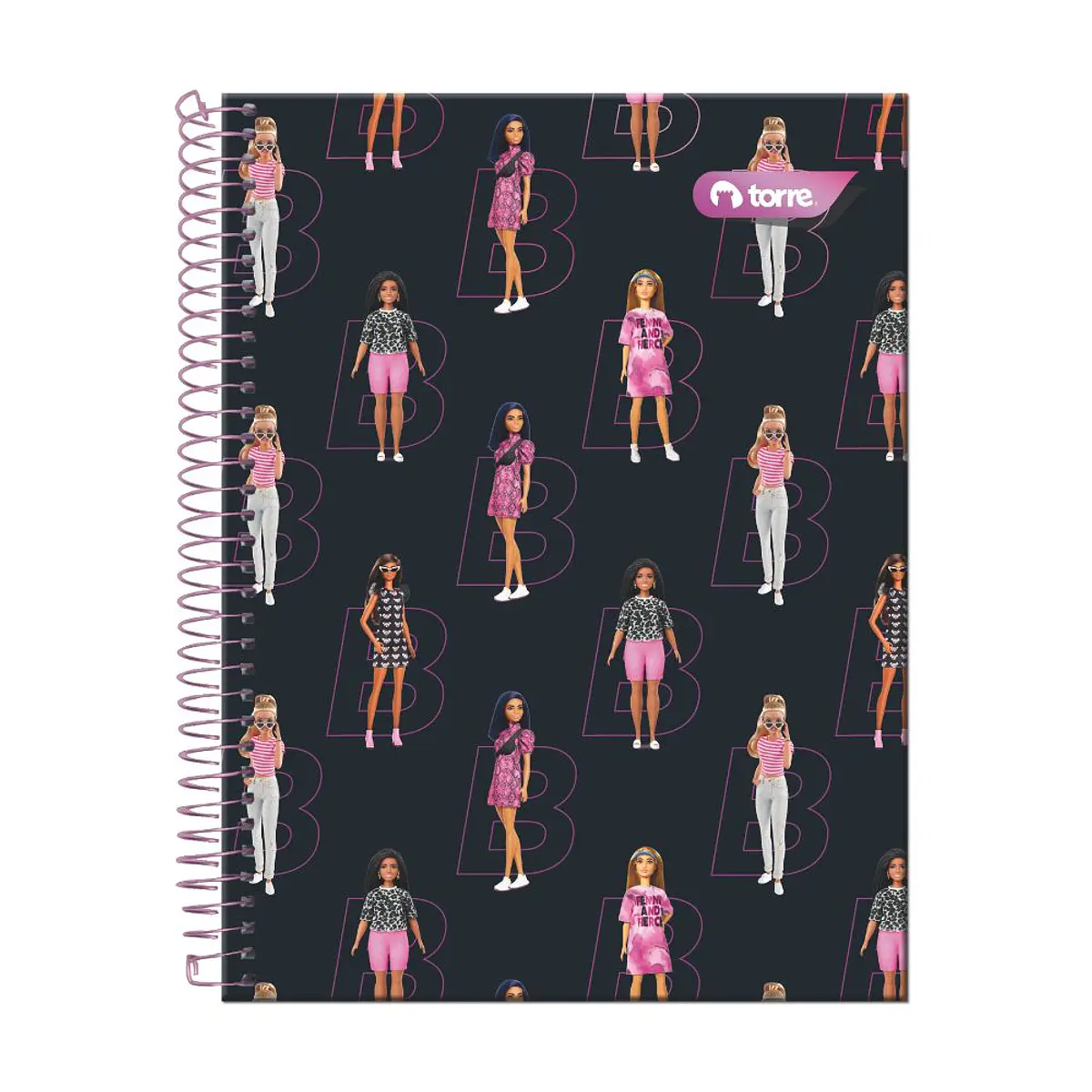 Cuaderno Top Barbie 7mm 120 Hojas Torre | ISA TOYS CHILE