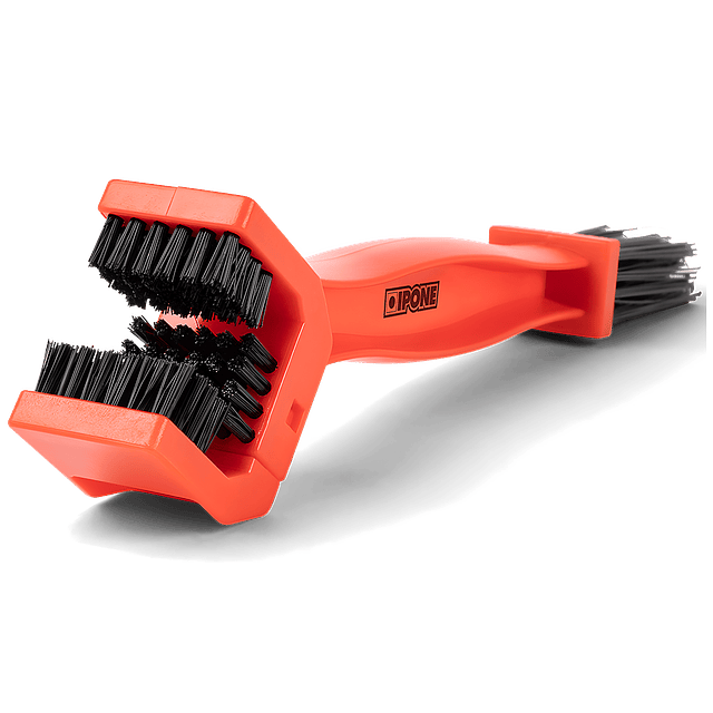 Cepillo Limpiador de Cadena Ipone. Color Rojo