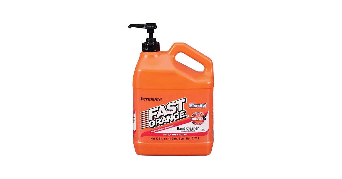 Jabón Lava Manos Quita Grasa Fast Orange - Galón 3,78 Lt.