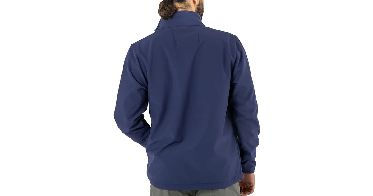 CHAQUETA QUEBEC SOFTSHELL LOBO AZUL
