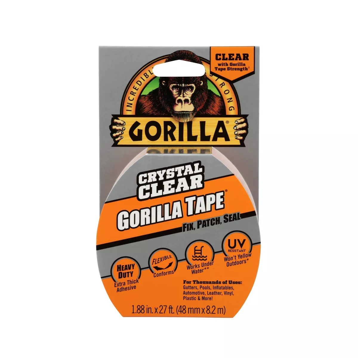 Gorilla Crystal Clear Tape