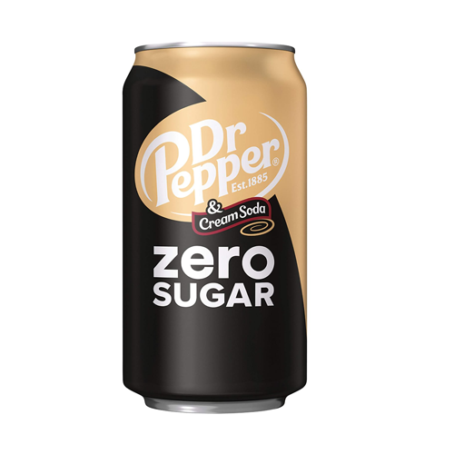 Dr pepper ZERO cream soda 355 ml